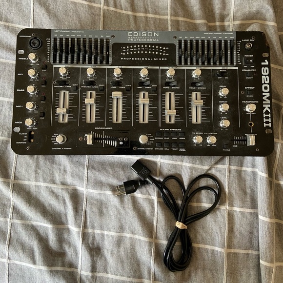 Edison | Other | Edison Professional 92mkiii Mixer | Poshmark